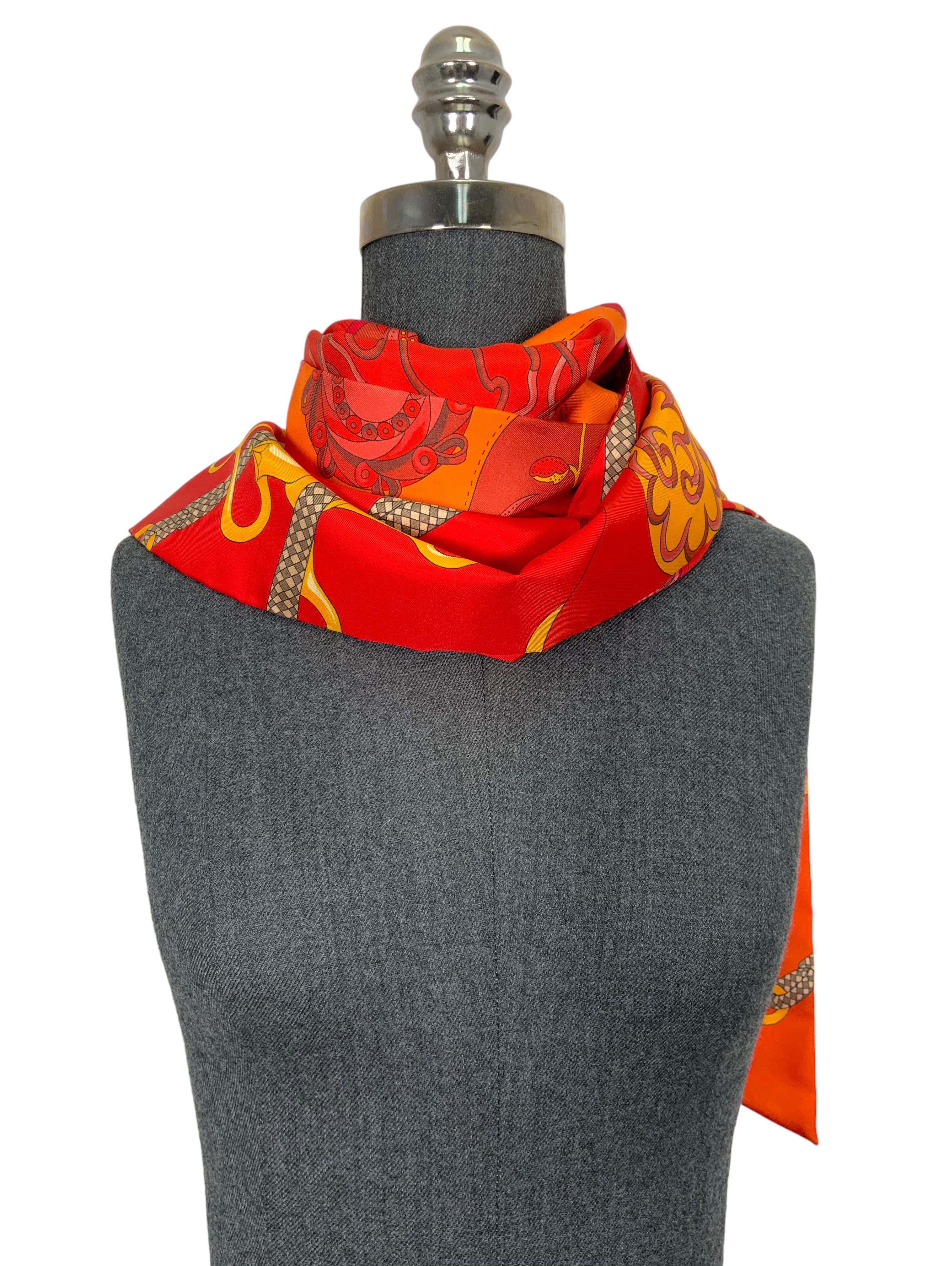 HERMES Maxi Twilly Silk Scarf - Consigned Designs